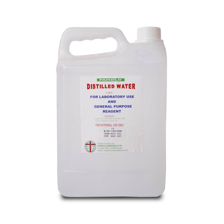 Distilled Water 5Ltrs – Alpha Medical Manufacturers Limited